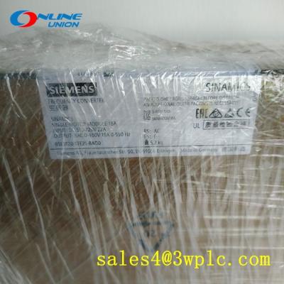 China 6SL3120-1TE21-8AD0 SIEMENS   S120 Single Motor Module Input for sale