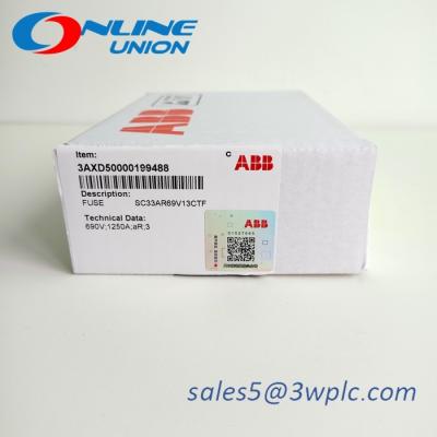 China 3AXD50000199488 ABB Industrial Control Module / Protective Relay for sale