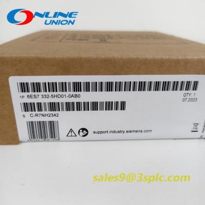 China 6ES7332-5HD01-0AB0 SIEMENS SIMATIC S7-300, Analog Output SM 332 for sale
