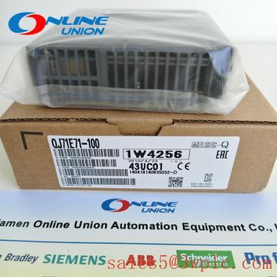 China Mitsubishi QJ71E71-100 Ethernet Interface Module with 10BASE-T/100BASE-TX RJ45 Interface and 16 Simultaneous Connections for MELSEC-Q Series PLCs for sale