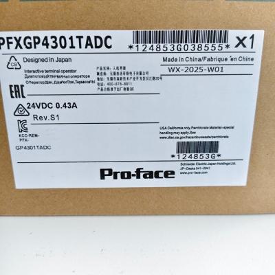 China PFXGP4301TADC Proface Rugged, Panel-mounted HMI for sale