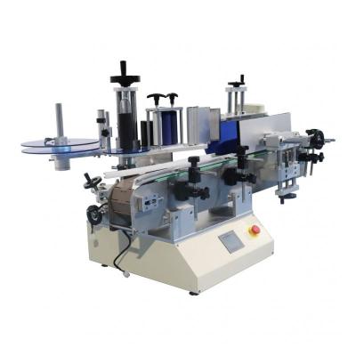 China Desktop Type Sticker Labeling Machine For Round Bottle 40-100 Bottles/Min for sale