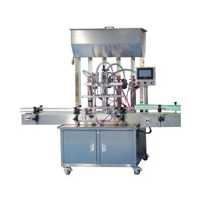 China Customized Liquid Bottle Filling Machine 4 Heads Automatic Bottle Filler Machine for sale