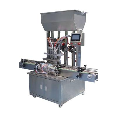 China Four Heads Fully Automatic Bottle Filling Machine 20-50 Pcs/Min for sale