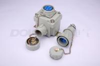 China three phase four wire plug socket 100A electric connector cable connector for sale