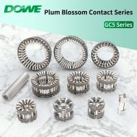 China 1250A Electrical Round Spring Tulip Contact Plum Cooper Tulip With 30 Sheets for sale