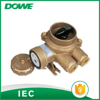 China 24V-500V brass material CZKH209 marine socket with switch for sale
