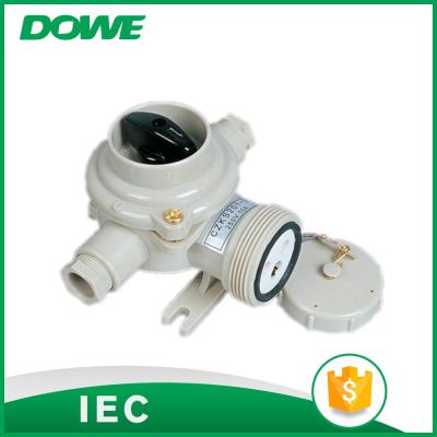 China Brand nylon CZKS201 watertight marine electrial socket with switch for sale