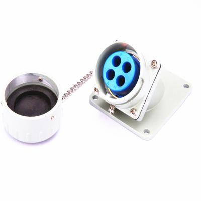 China 15a 32a 220v industrial connector aluminum brass electrical plugs and socket for sale