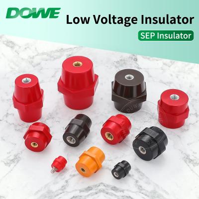 China SEP Series Busbar Insulator Low Voltage Electrical Hexagonal Busbar Insulators DMC BMC Standoff Busbar SEP3040 Busbar Support Insulators for sale