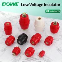 China Low Voltage Busbar Insulator SM35 High Strength Insulation Steel Insert Brass Insert Electrical Isolator for sale