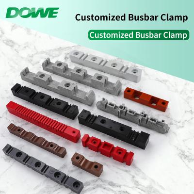 China Customized Busbar Clamp Insulator Support Low Voltage Busbar Insulator Support Busbar Clamp for sale
