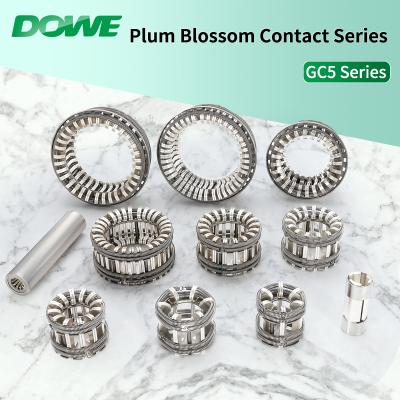 China Silver and Copper Tulip Contact for Vacuum Circuit Breaker copper 2025 3150A Spring-loaded Probe Contact Copper Silver-Plated Bundled Tulip Contacts for Vacuum Circuit Breaker for sale