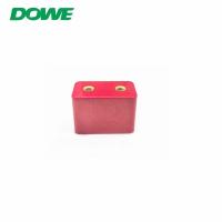 China DF35*50 Composite Square Insulator Blok/Okken Switchgear Insulator Double Hole Tighten Insulation Part M6*2 for sale