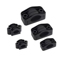 China High Voltage Cable Clamp Cable Fixing Fixture Nylon Tube Plastic Fixing Wire Clamp for sale
