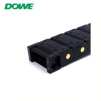 China 55mm*100mm Towing Cable Drag Chain Enclosed Combine Towline Long Travel Distances for sale