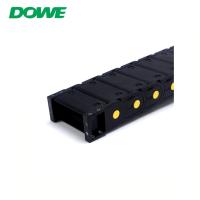 China H30x50 Enclosed Towline Yellow Strength Plastic Drag Chain Machine Tool Accseeories for sale
