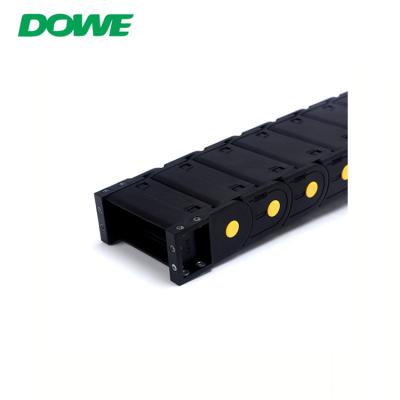 China H30x38 Enclosed Towline Yellow Strength Cable Plastic Drag Chain For CNC for sale