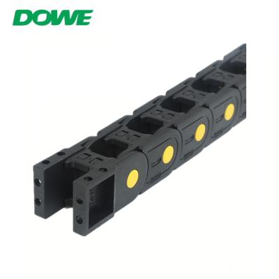 China H30x25 Bridge Towline Yellow Strength Engraving Machine Traction Drag Chain for sale