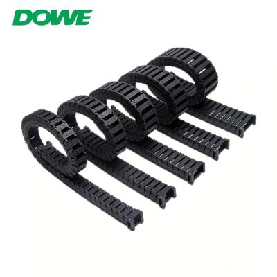 China Hot Sale S25 Anti-Noise Inner 25mmx38mm Electric CNC Machine Nylon Drag Cable Towing Chain for sale