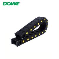 China 20X38 15mm X 30mm Black Cable Drag Chain Suppliers For CNC Machine for sale