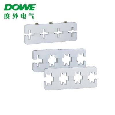 China Yueqing DOWE Insulators Frame D0-380L 10x125 Four Phase Busbar Clamp bus bar insulator for sale