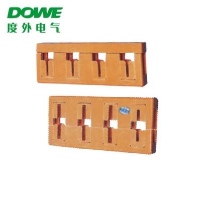 China Yueqing DOWE spacing insulator PMJ electrical insulators Combined busbar clamp for sale