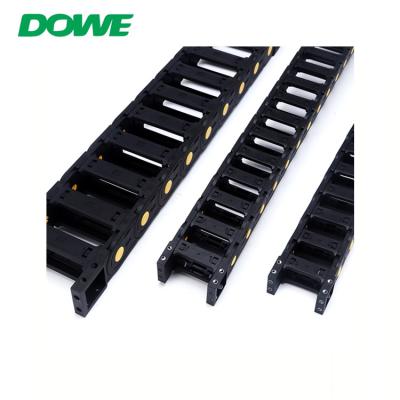 China DOWE Micro Drag Chain H35X100  Flexible Plastic Cable Track Drag Chain for sale