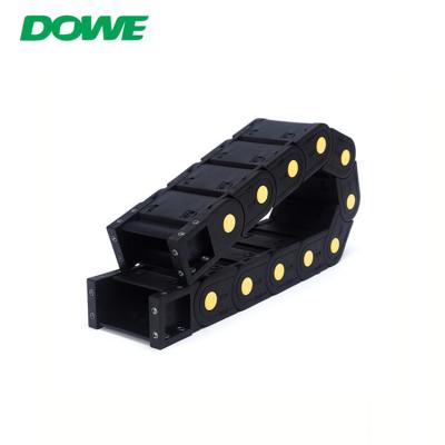 China Yueqing DOWE Micro Drag Chain H35X125  Cable Carrier Plastic Cable Drag Chain for sale