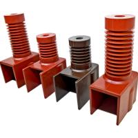 China Siamese HV Insulators 10KV 630A Switchgear Epoxy High Voltage Line Insulators for sale