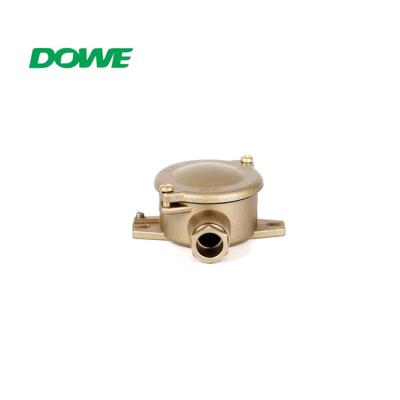 China 10A Marine Plug Socket Brass Marine Waterproof Junction Box Watertight for sale