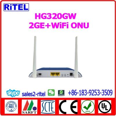 China HG320GW    2GE+WiFi   GPON  ONU for sale