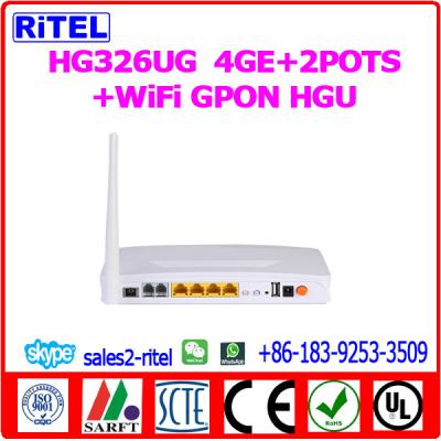 China HG326UG      4GE+2POTS+WiFi GPON   ONU for sale