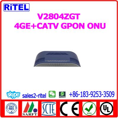 China V2804ZGT    4GE+CATV GPON ONU for sale