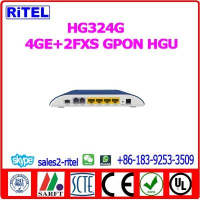 China HG324G   4GE+2FXS GPON ONU for sale