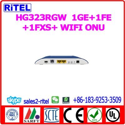 China HG323RGW  1GE+1FE+1FXS+ WIFI  GPON  ONU for sale