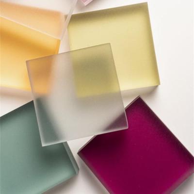 China Yellow PMMA Frosted Acrylic Sheet (Acryl Matt) – Resistant Plastic Board, 2mm & 3mm for sale
