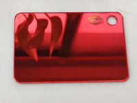 China Custom Cut Acrylic Mirror Colored Extruded Plastic Mirror Panels for Signage Display for sale