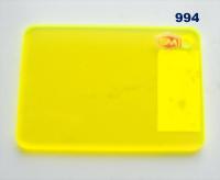 China Yellow Green Orange Fluorescent PMMA Plexiglass Acrylic Sheet Customized High Glossy for sale