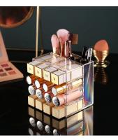 China Quality Guranteed Acrylic Cosmetic Box Transparent Lipstick Storage Box Display Rack for sale