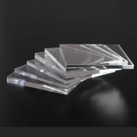 China Clear Plastic Sheets 4x8 3mm Clear Cast Acrylic Sheet For Laser Cutting for sale