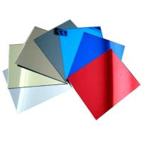 China Full Colors Rose Gold Silver 4*8ft 4*6ft 5mm Plastic Mirror Acrylic Sheet for sale