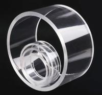 China Customized Size Coloured Clear Acrylic Pipe From 5mm To 200mm Solid Clear Acrylic Rod for sale