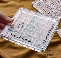 China 36 Grids Storage Acrylic Display Case For Collectibles Jelwelry Craft Organizer for sale