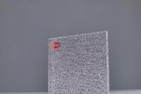 China Customizable Embossed Transparent Acrylic Sheet 1mm 1.5mm 2mm 2.5mm for sale