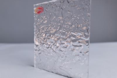 China Long Lasting Transparent Textured Clear Acrylic Sheet For Home Decoration And Low Price for sale