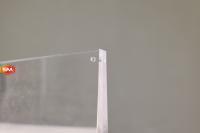 China Custom 10 X 12 Plastic Magnetic Picture Frames Rectangle OEM Acrylic Frame Stand for sale
