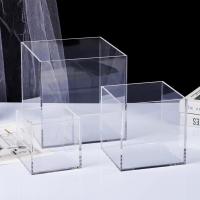 China High Transparency Big Clear Acrylic Display Boxes For Collectibles Toy Shoe Storage Box for sale