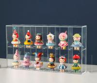 China Custom Size And Logo Transparent Clear Acrylic Display Boxes For Collectibles Dustproof Case for sale