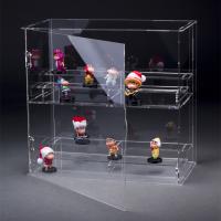 China Custom Size And Logo Transparent Clear Acrylic Display Boxes For Collectibles Dustproof Case for sale